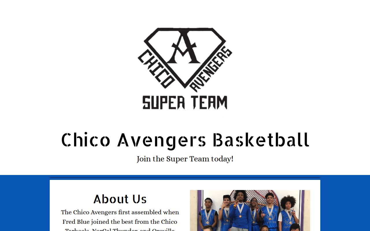 Chico Avengers Super Team